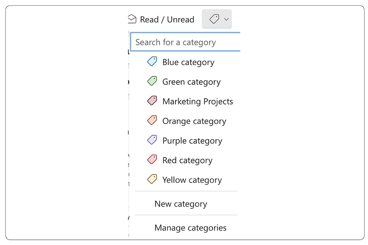 How to Add Categories in Outlook to Organize and Filter Emails