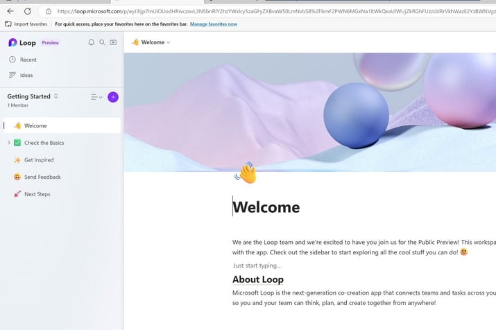 Microsoft Loop is now in Public Preview!